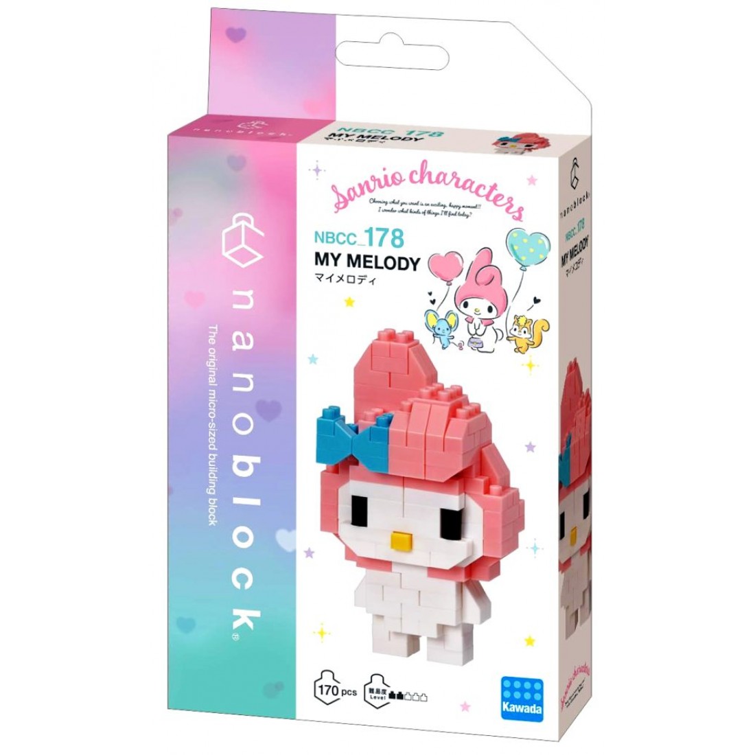 Nanoblock Sanrio Character Pack - My Melody